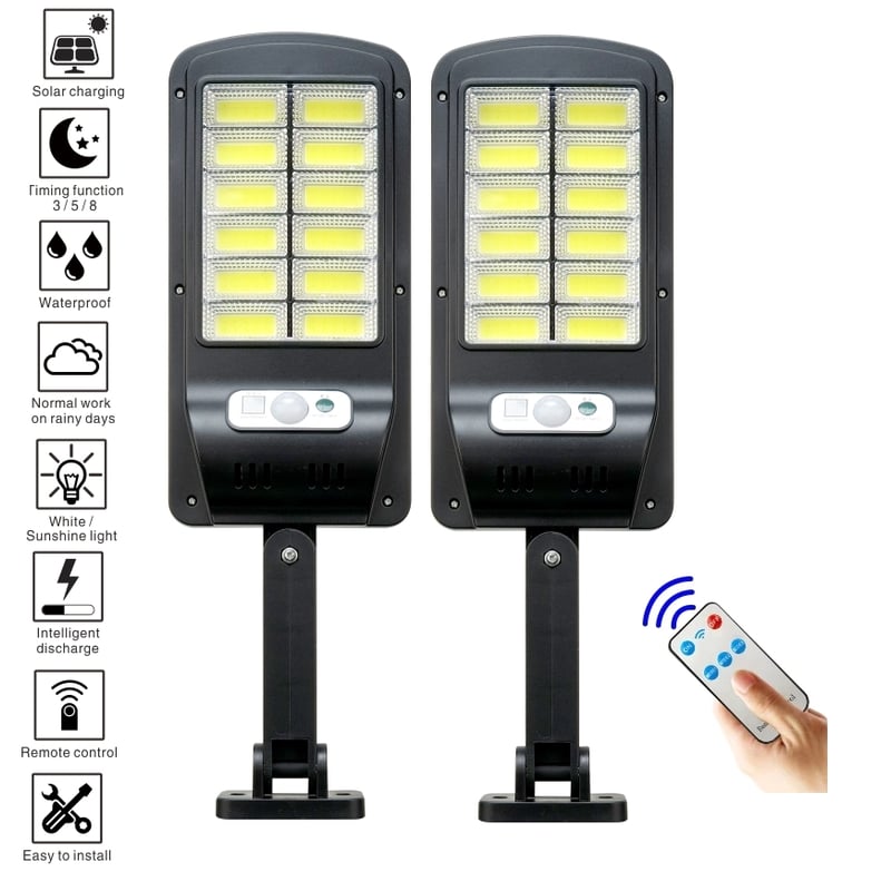 X2 Foco Solar 400w Foco Led Focos Solares Potentes Exterior | Sodimac ...