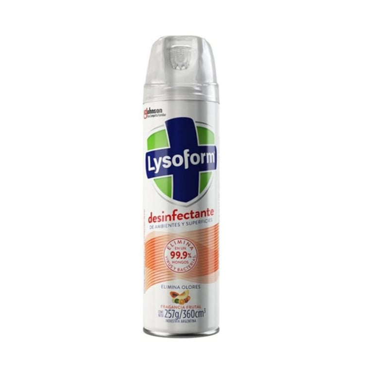 LYSOFORM Lysoform Aerosol desinfectante Frutal 360 ml | falabella.com