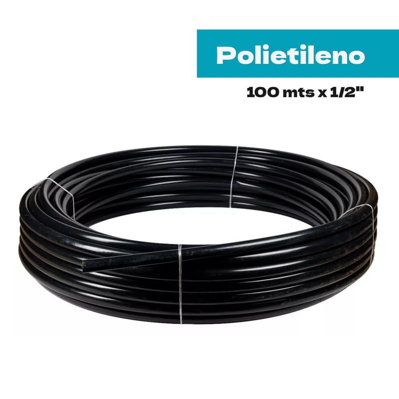 GENERICO 100 mts Plansa Manguera De Polietileno media pulgada ...