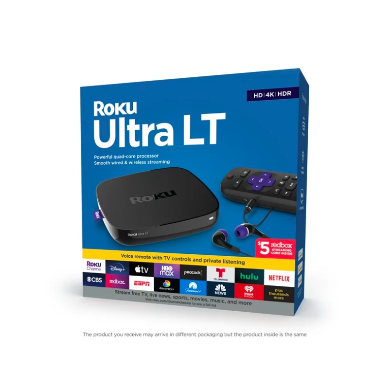 ROKU Roku Ultra LT 4662RW - Dispositivo de streaming 4K HD HDR ...