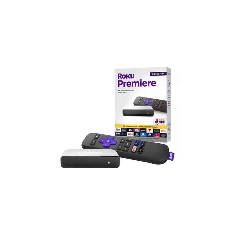 ROKU Roku Premiere 4K HDR - Dispositivo de streaming 3920RW | falabella.com