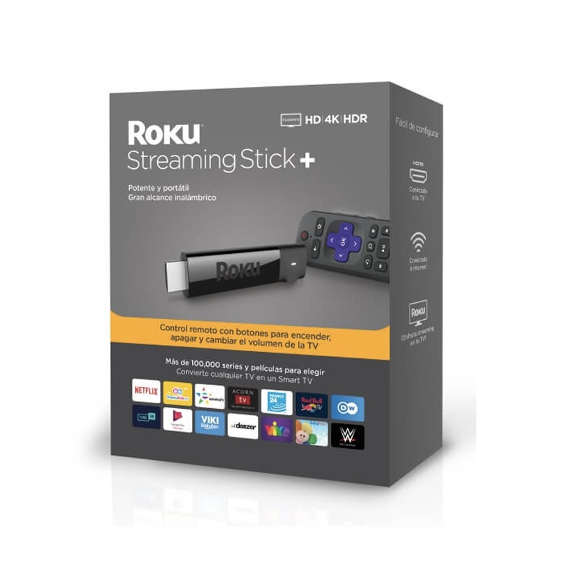 ROKU Roku Streaming Stick Plus 4K Modelo 3810 | falabella.com