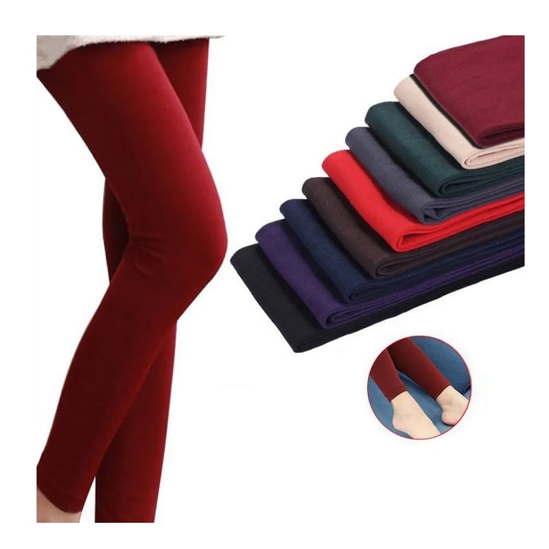 GENERICO Calza Tipo Panty Gruesa Para Mujer - Calza Primera Capa ...