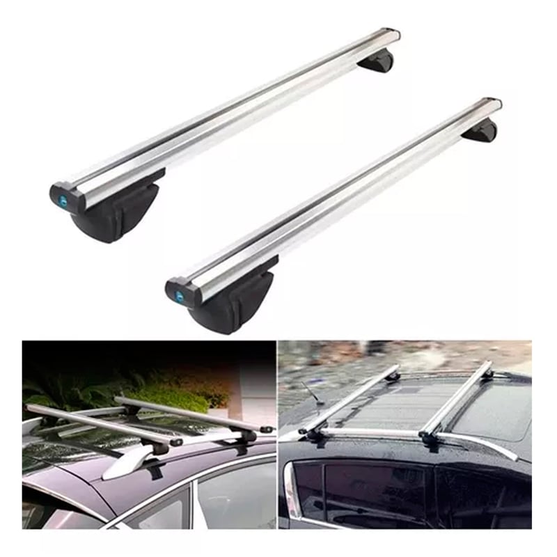 OFERTABKN Barras Portaequipaje Transversal Parrilla Auto Universal ...