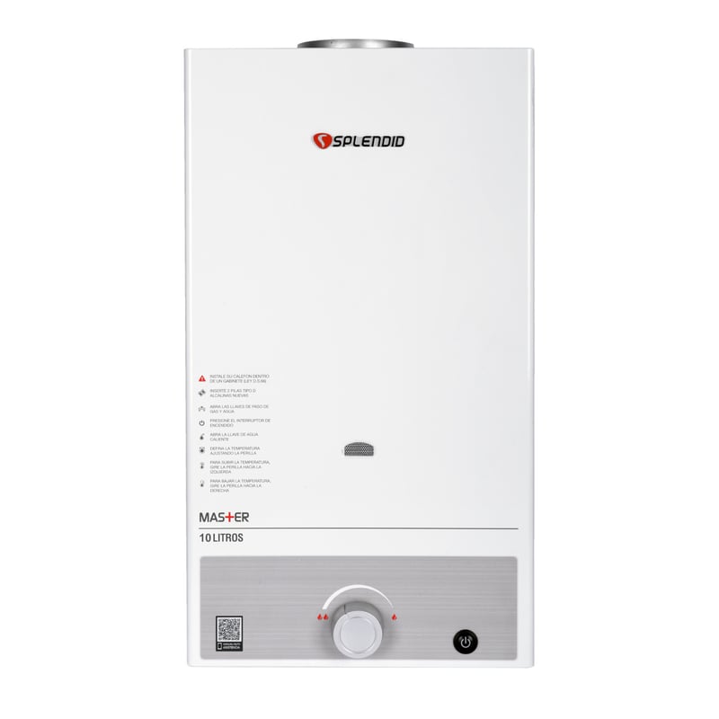 SPLENDID Calefont 10 litros Gas licuado Tiro natural Splendid ...
