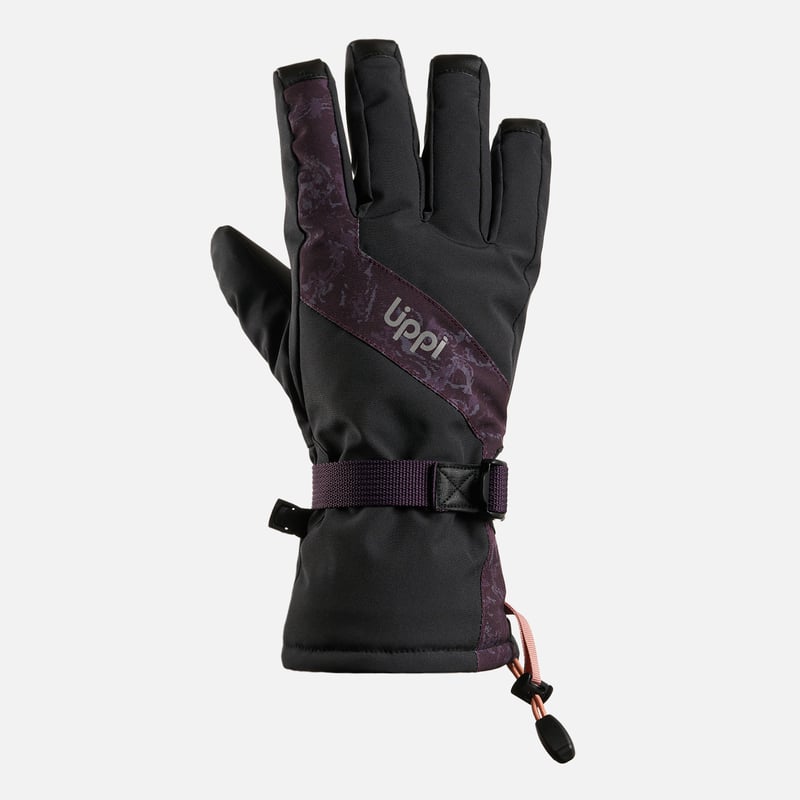 LIPPI Guante Snow Day B-Dry Glove Print Burdeo Lippi | falabella.com