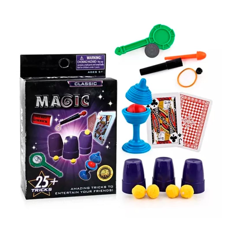 GENERICO Juego De Magia Aprende 25 Trucos Para Niños | falabella.com