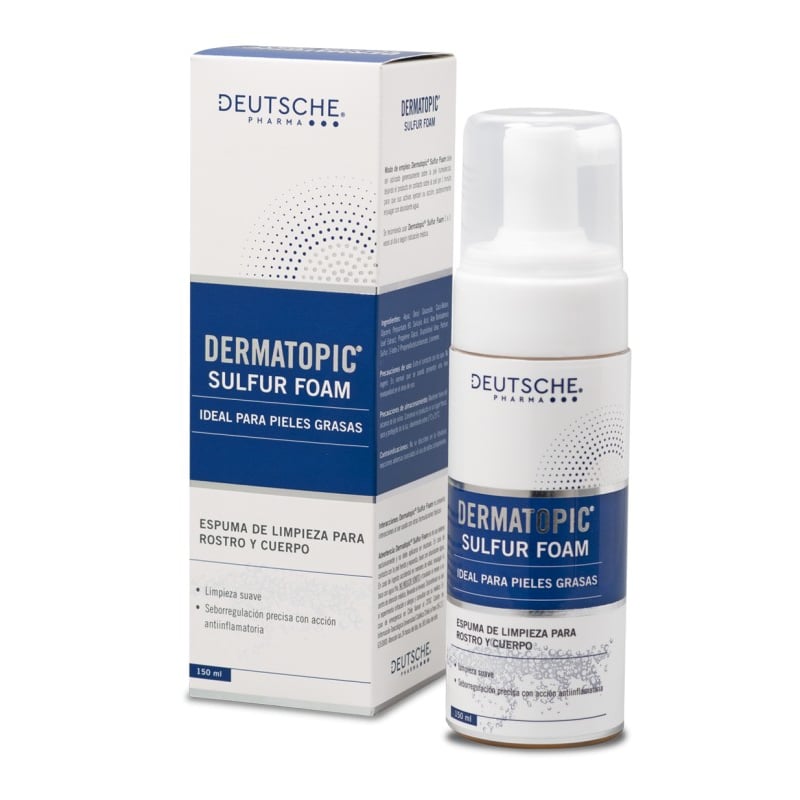 DERMA E Dermatopic Sulfur Foam Espuma Limp X 150 Ml | falabella.com