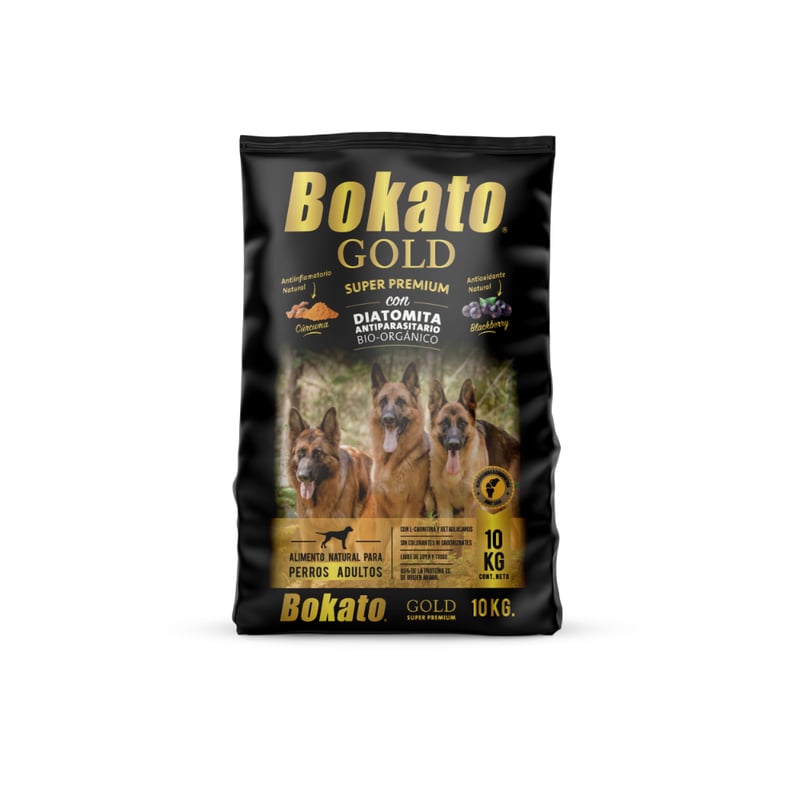 BOKATO Alimento Perro Super Premium Bokato Gold 26% Proteina 10kg ...