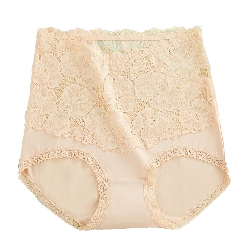 EVERSO Calzon Mujer Alto Levanta Glúteos Algodón Con Encaje ...