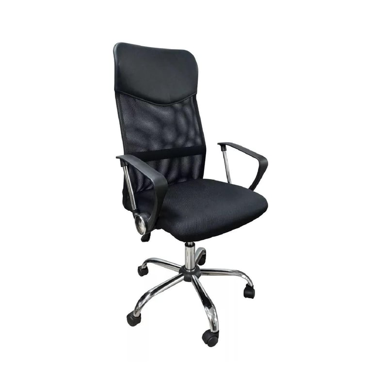 MIDTOWN Silla de Oficina PC Escritorio Alta Mesh Midtown - Negro ...