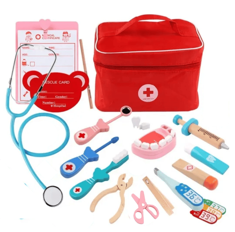 GENERICO Set Doctor- Dentista juego didáctico Madera para niños | falabella.com