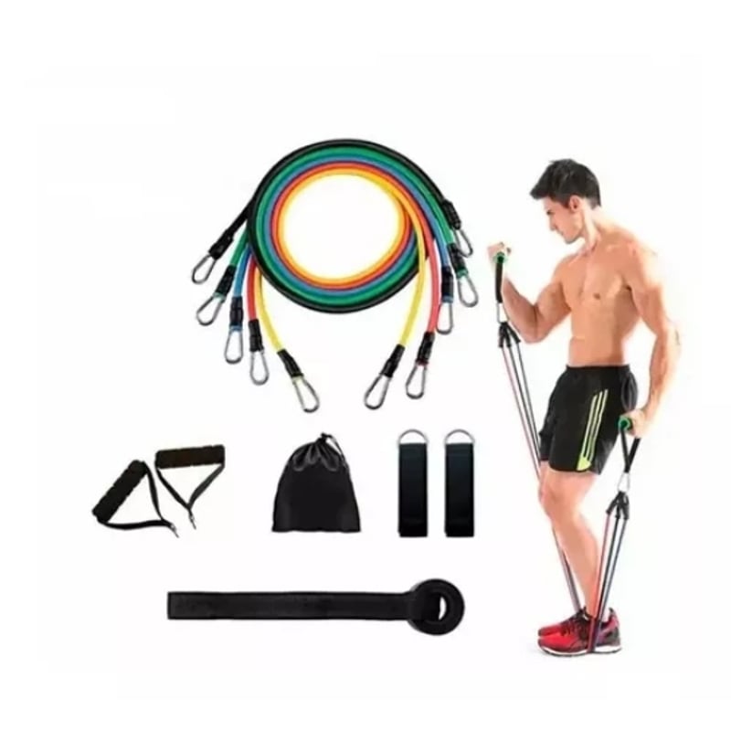 GENERICO Set Bandas Elásticas De Resistencia Elásticos Ejercicio 067 ...