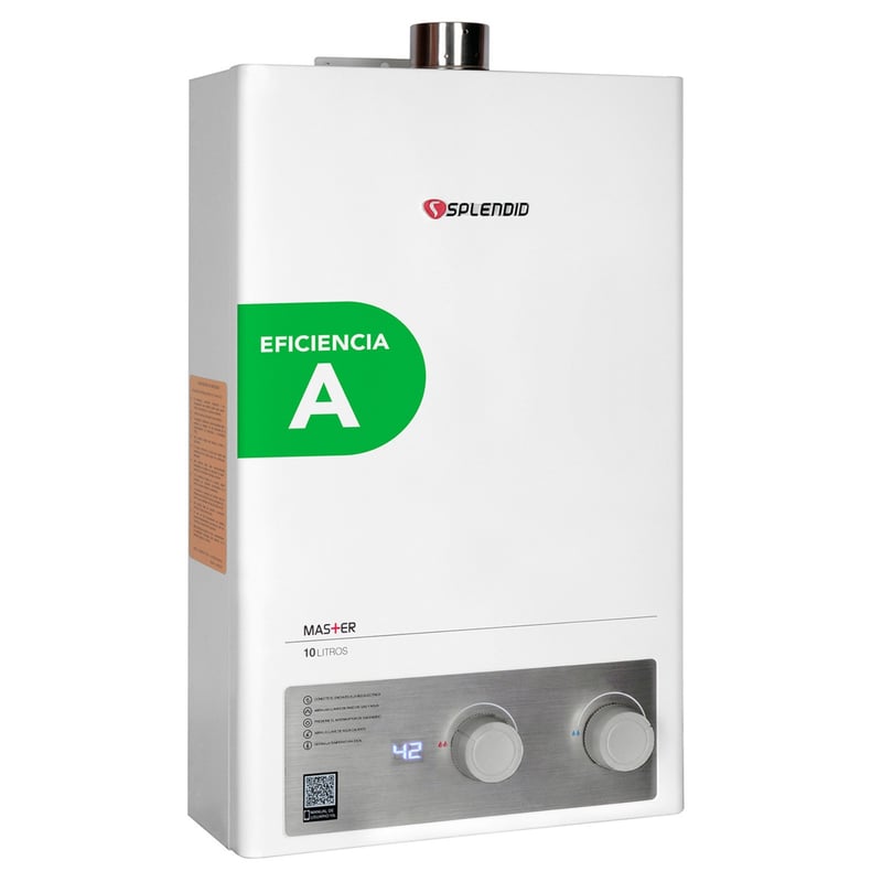 SPLENDID Calefont 10 litros Gas natural Tiro forzado Splendid ...