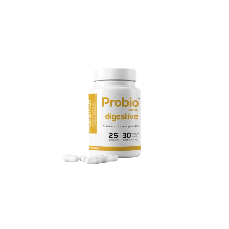 BIOSAMER Probiótico 25 Billones Digestive Probioseries 30 Cápsulas ...