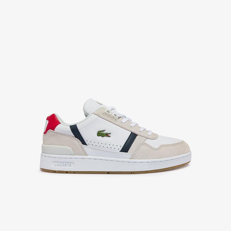 LACOSTE Zapatilla Urbana Lacoste T-Clip Hombre Blanco - Blanco ...
