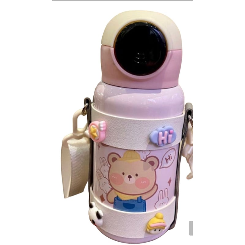 UNIVERSAL TERMO DIGITAL INFANTIL 400 ML ROSADO | falabella.com