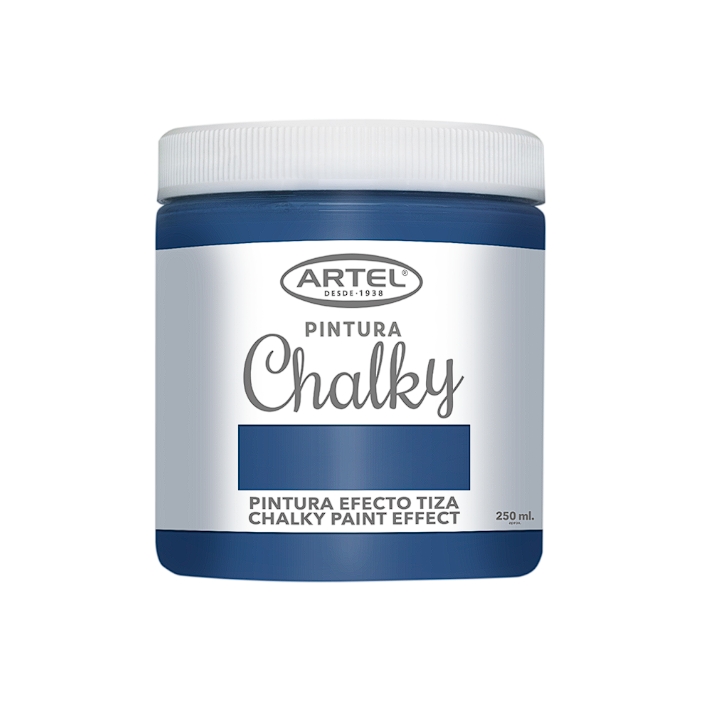 Pintura Chalky a la Tiza 250ml Azul Boreal | Sodimac - Falabella