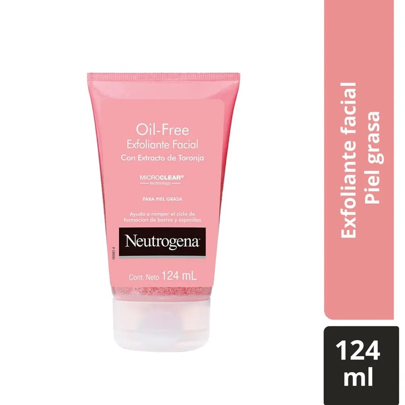 NEUTROGENA Exfoliante Facial Neutrogena Pink Grapefruit x 124 ml ...