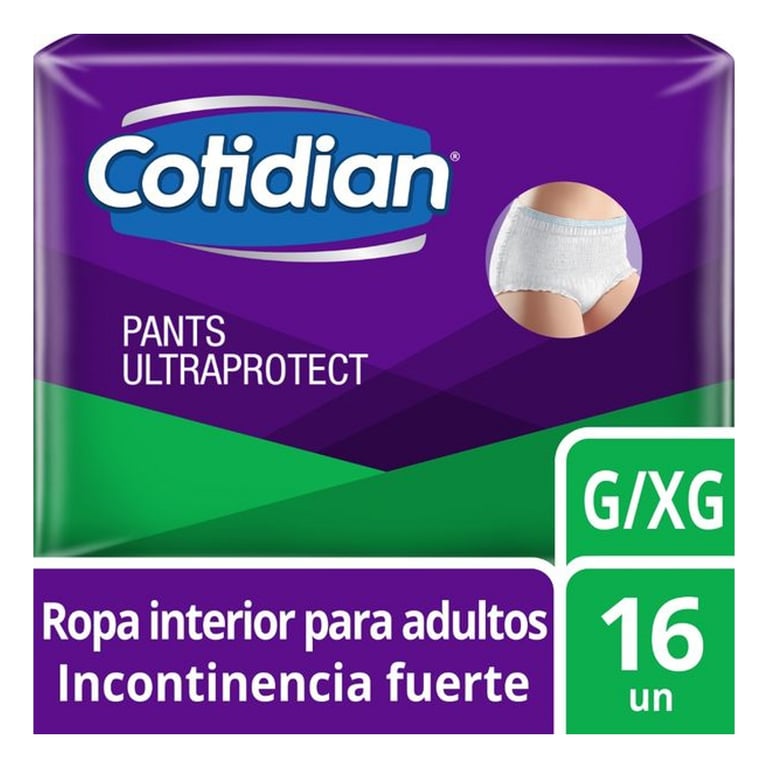 FIRST CARE COTIDIAN PAÑAL CALZÓN TALLA G/XG - 16 UNIDADES | falabella.com