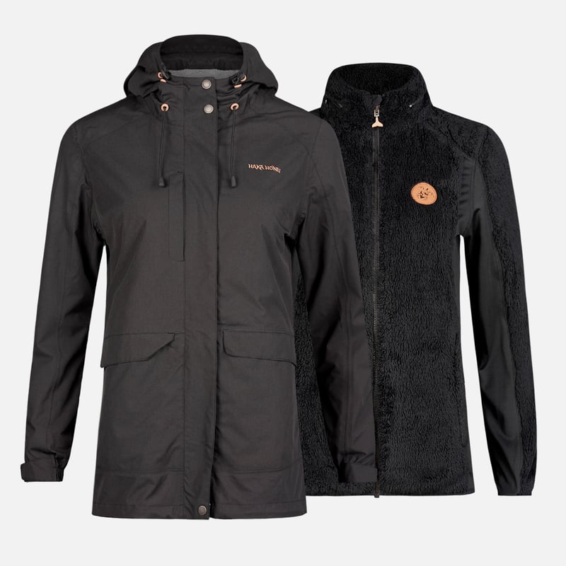HAKA HONU Chaqueta Mujer Kilperry Negro Haka Honu | falabella.com