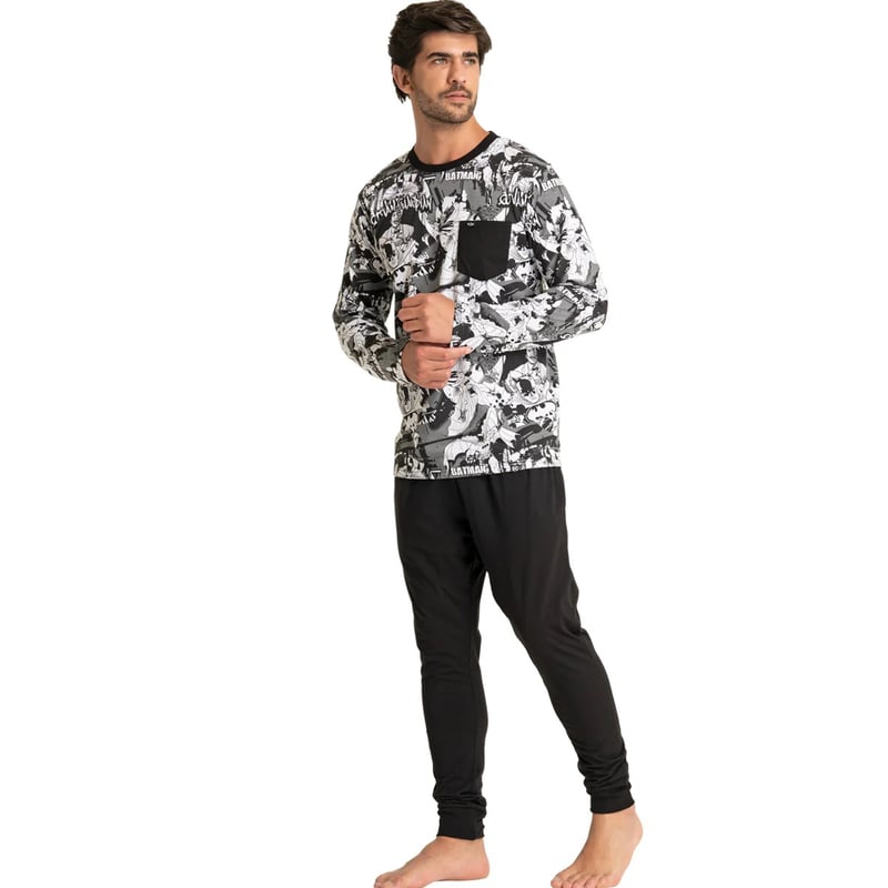 TOP Pijama Algodón Hombre BATMAN TOP | falabella.com