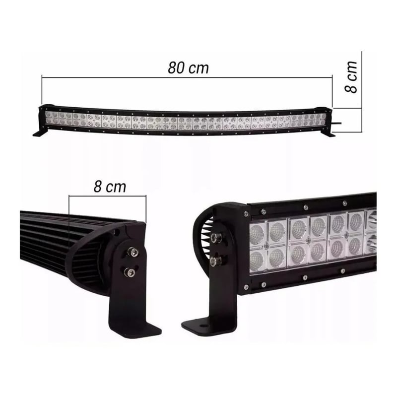 GENERICO Barra led 180w Curva 80cm 4x4 | falabella.com