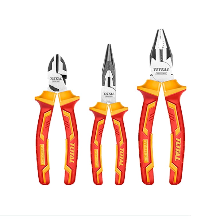 TOTAL TOOLS Set de Alicates Aislados 3 Piezas TOTAL | falabella.com