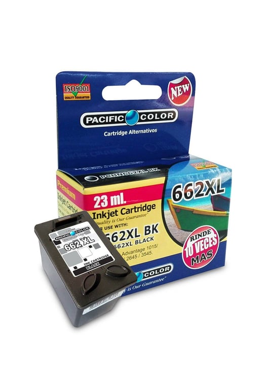 PACIFIC COLOR Tinta Alternativa Pacific Compatible con HP 662 X X L ...