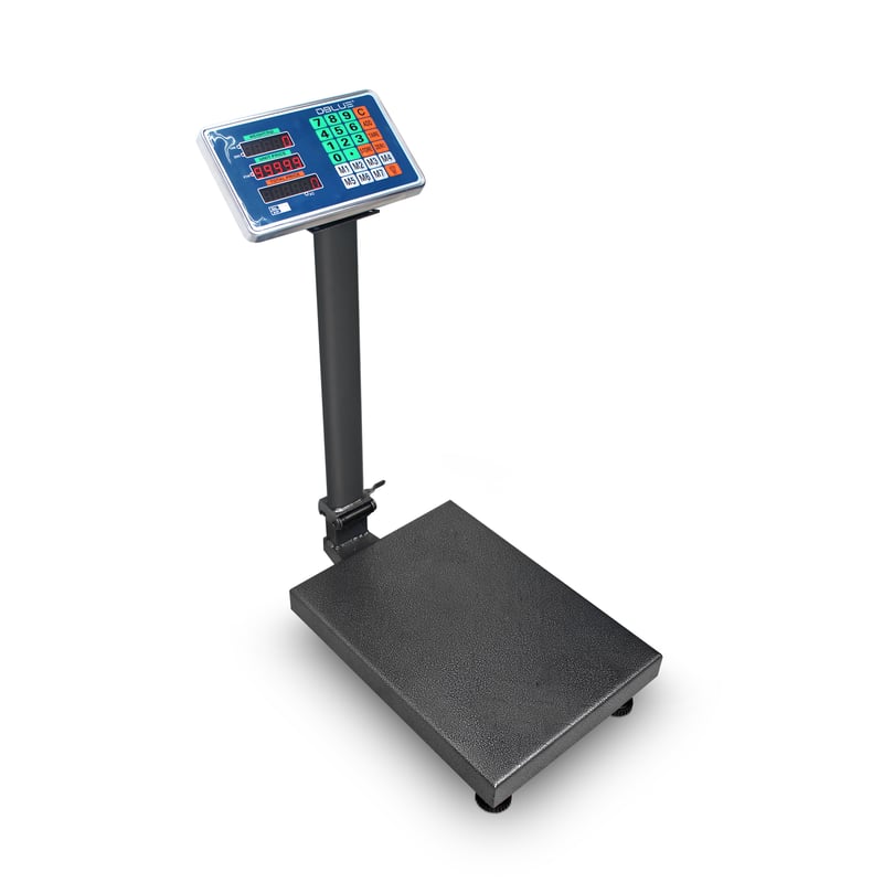 Pesa Balanza Digital De Piso Con Brazo Recargable Ws-37 Pro - Negro ...