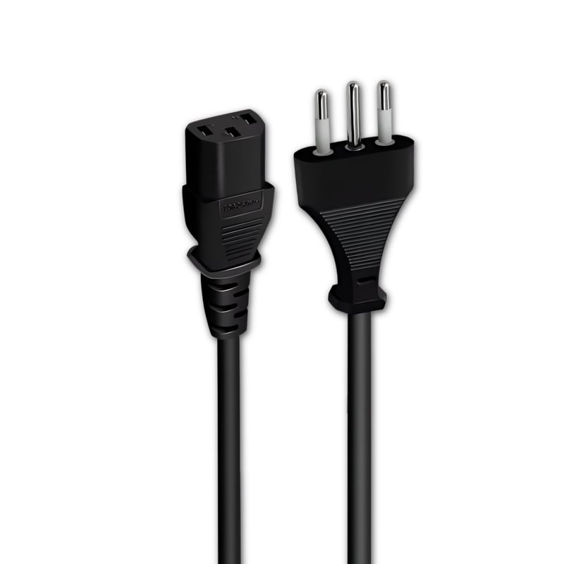 Cable de Poder PC y Electrodomésticos de 3 Metros 10A /220V - Negro ...