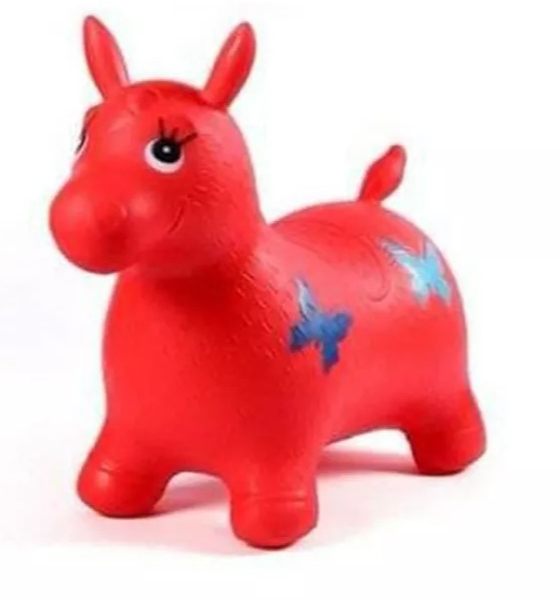 U BUY Caballito Pony Saltarín Juguete Para Niños rojo | falabella.com