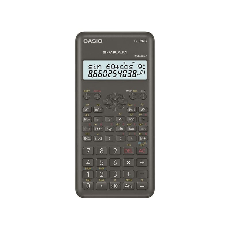 CASIO CALCULADORA CIENTIFICA CASIO FX-82MS 2 CASIO | falabella.com