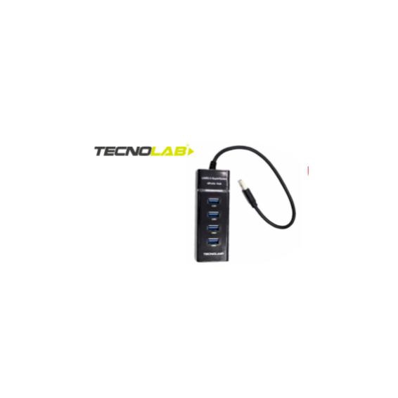 TECNOLAB MINI HUB USB 3.0/ 4 PUERTOS. TRANSFERENCIA 5GBPS. | falabella.com