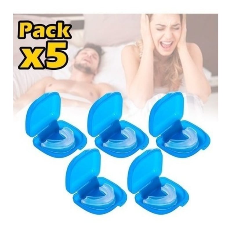 U BUY Pack X5 Protector Bucal Boxeo Placa Bruxismo Antirronquido ...