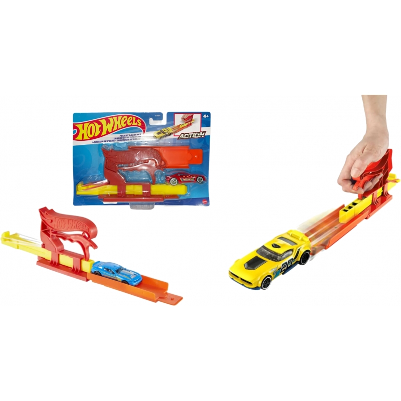 MATTEL MATTEL FTH84 HOT WHEELS POCKET LAUNCHER | falabella.com