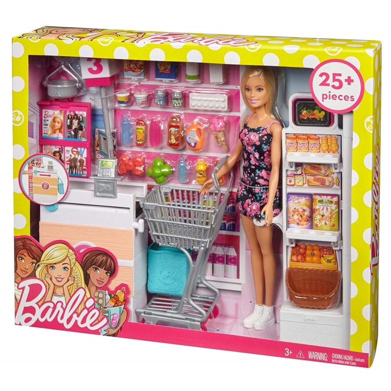 MATTEL MATTEL FRP01 SUPERMERCADO DE BARBIE | falabella.com