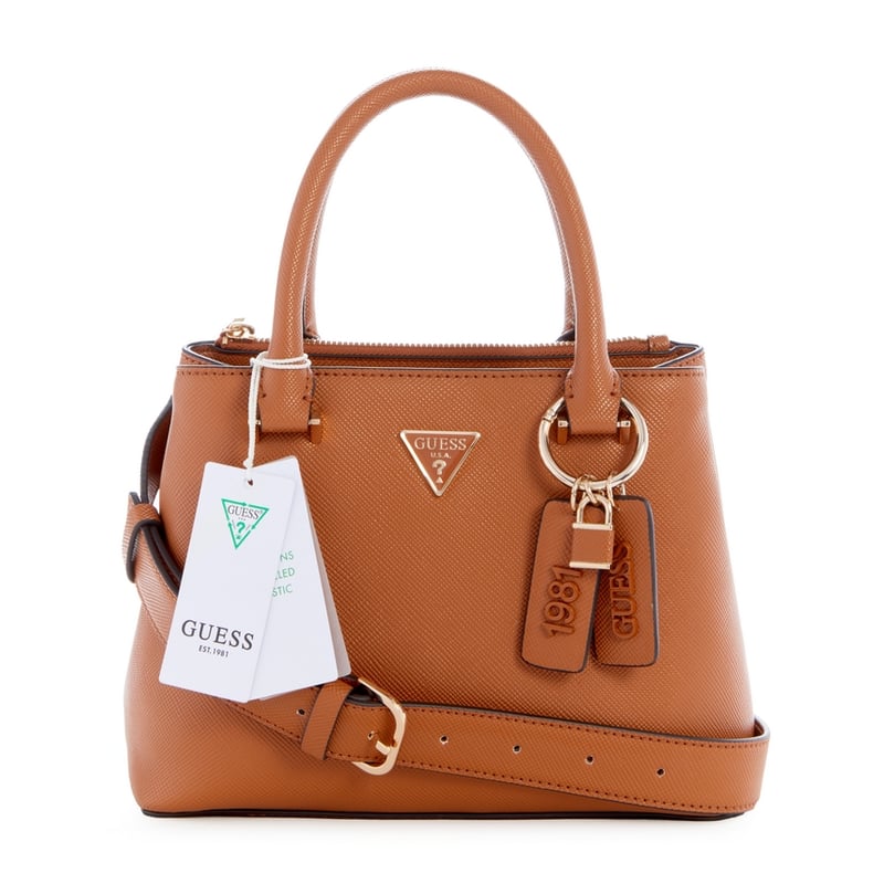 GUESS Cartera Guess Eco Ivy Girlfriend Satchel Cog Café | falabella.com