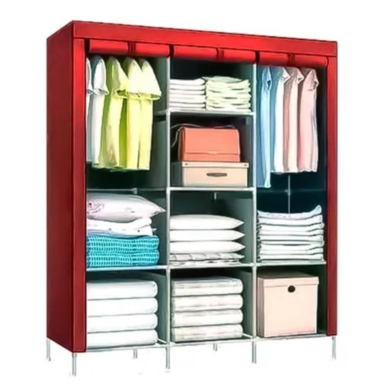 GENERICO Closet Guarda Ropa Armable Ropero Grande 130cmx45cmx170cm ...
