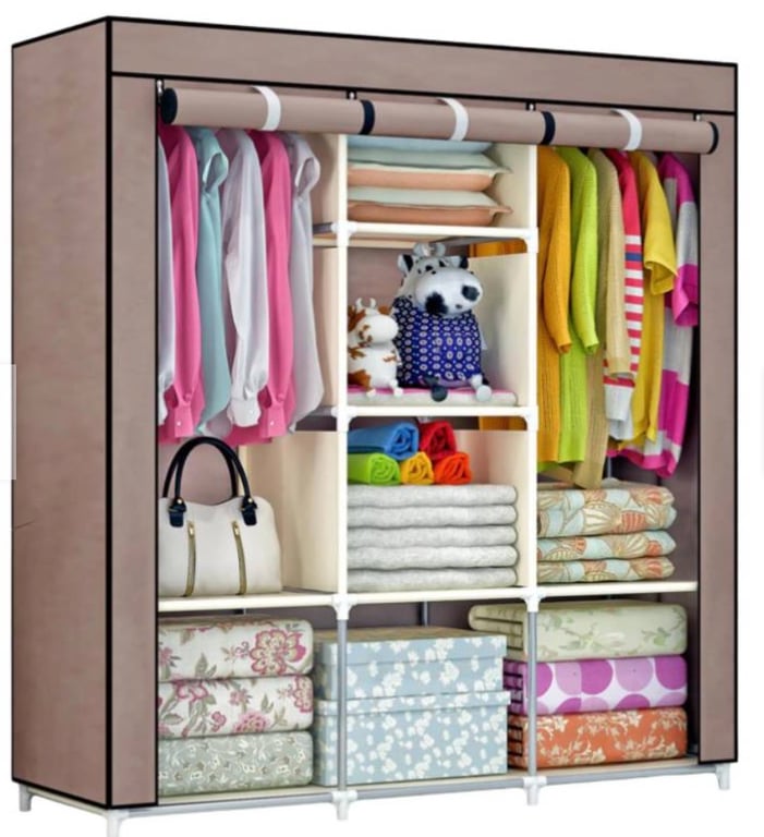 GENERICO Closet Guarda Ropa Armable Ropero Grande 130cmx45cmx170cm ...