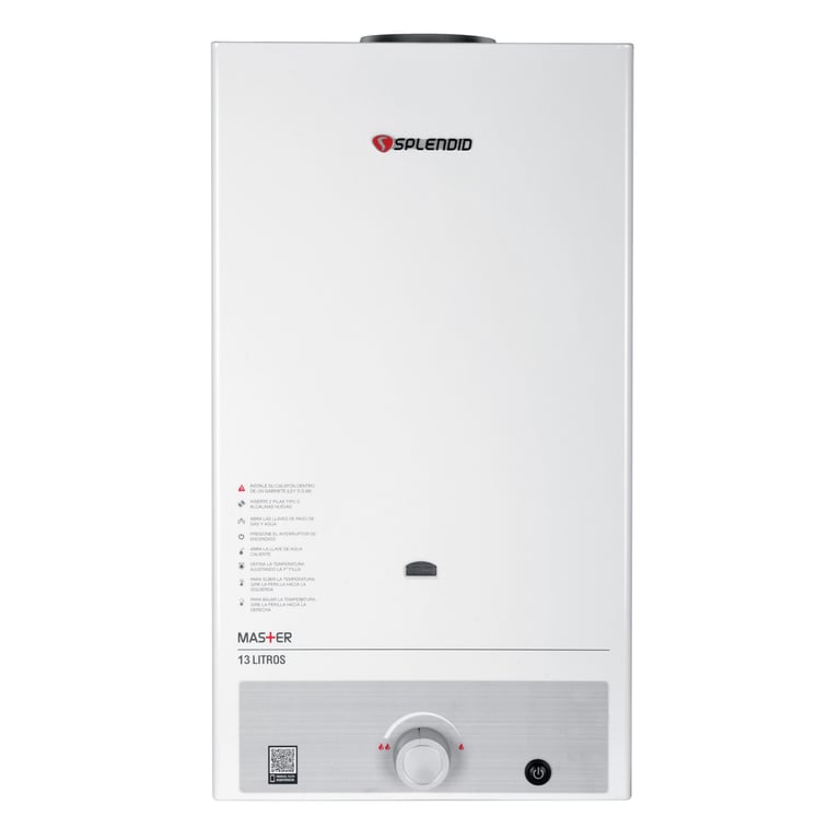 SPLENDID Calefont 13 litros Gas natural Tiro Natural Splendid ...