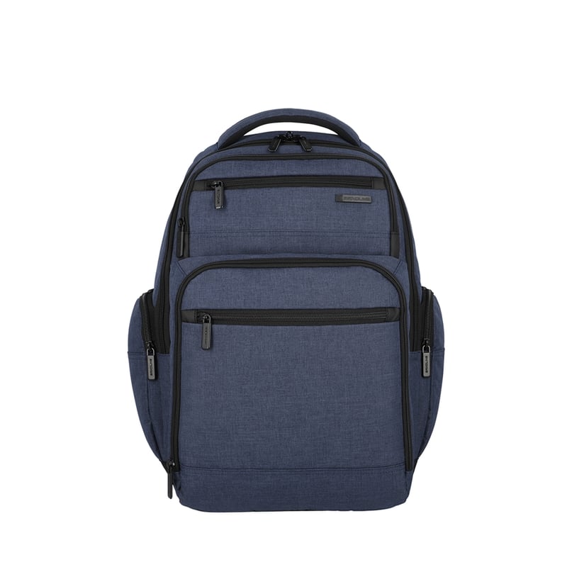 SAXOLINE Mochila Notebook Saxoline Banker 3SX Azul 17" | falabella.com