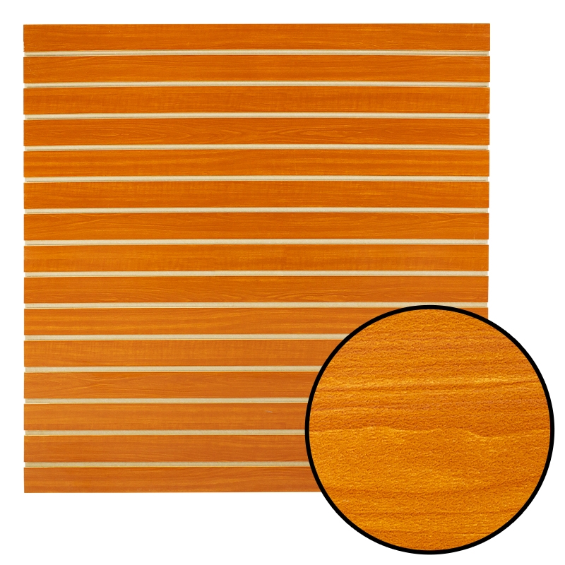 RACKEXPRESS Panel Ranurado de MDF Color Café Oscuro Madera | falabella.com