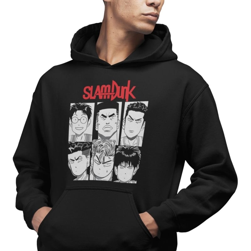 GENERICO Polerón Animé Slam Dunk: Angry Shohoku Sakuragi Rukawa Otros ...