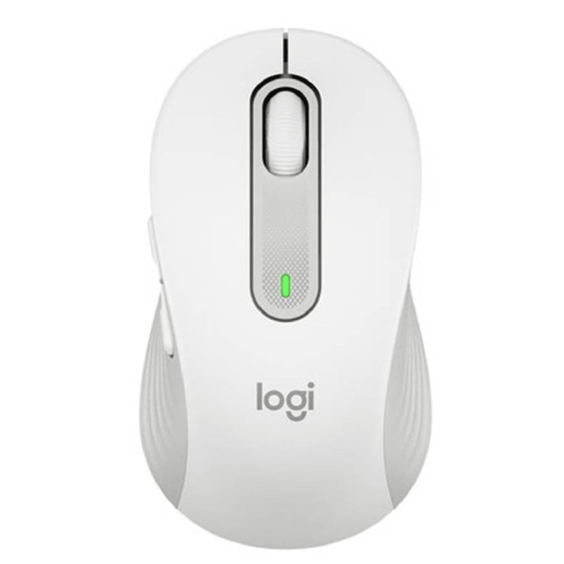 LOGITECH Mouse Inalámbrico Signature M650 Large Logitech Blanco ...