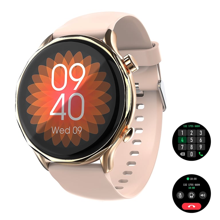 BLUEDREAMER Smartwatch Para Mujer Reloj Inteligente Reloj Bluetooth ...