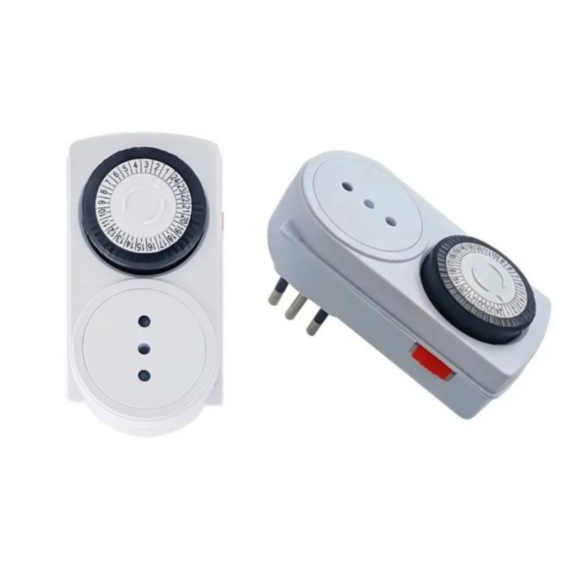 GENERICO Temporizador Timer Analogo Electronico De 24 Horas Ms-320 ...