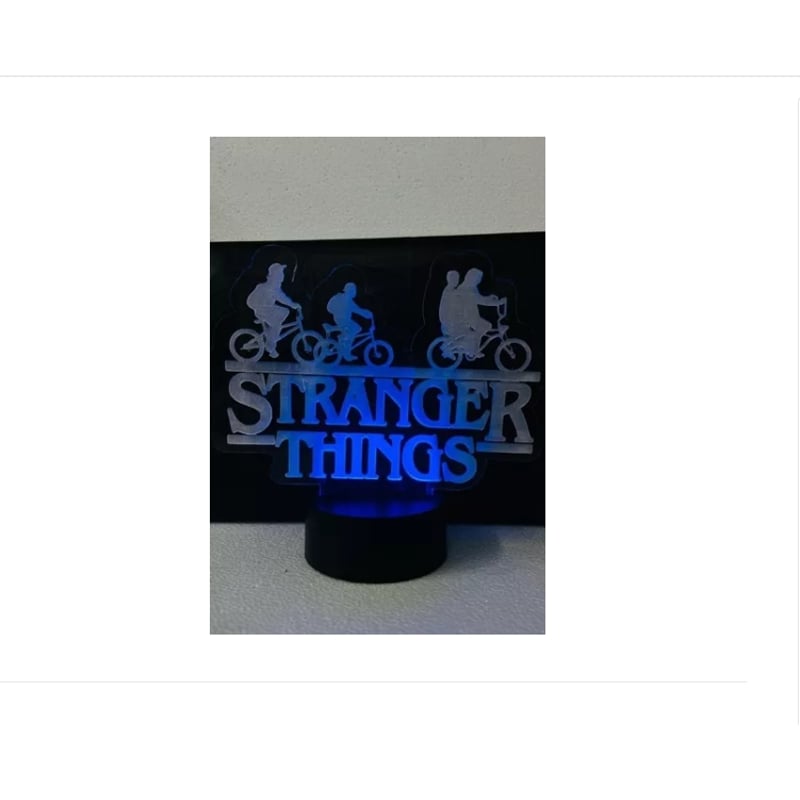 GENERICO Lampara 3d Stranger Things Luz Ilusión 7 Colores | falabella.com