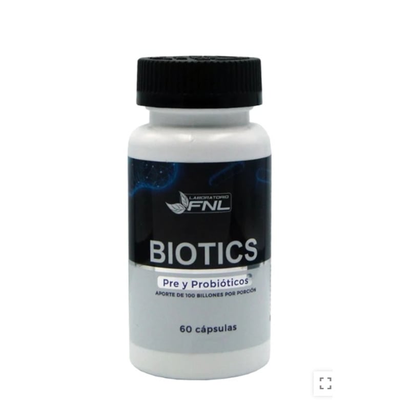 FNL Biotics Pre y Probióticos 60 Caps 100 Billones Fnl | falabella.com