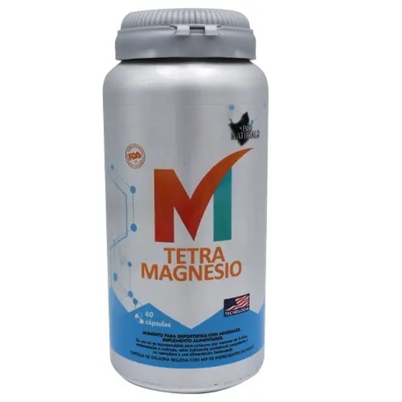 GENERICO Bio Naturals Tetra Magnesio x 60 Capsulas | falabella.com